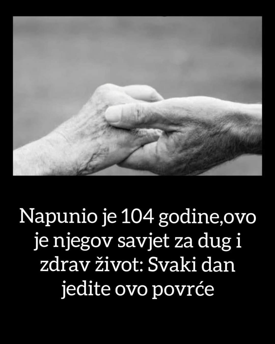 Napunio je 104 godine,ovo je njegov savjet za dug i zdrav život: Svaki ...