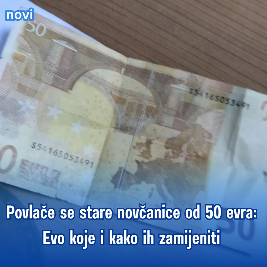 Povlače se stare novčanice od 50 evra: Evo koje i kako ih zamijeniti ...